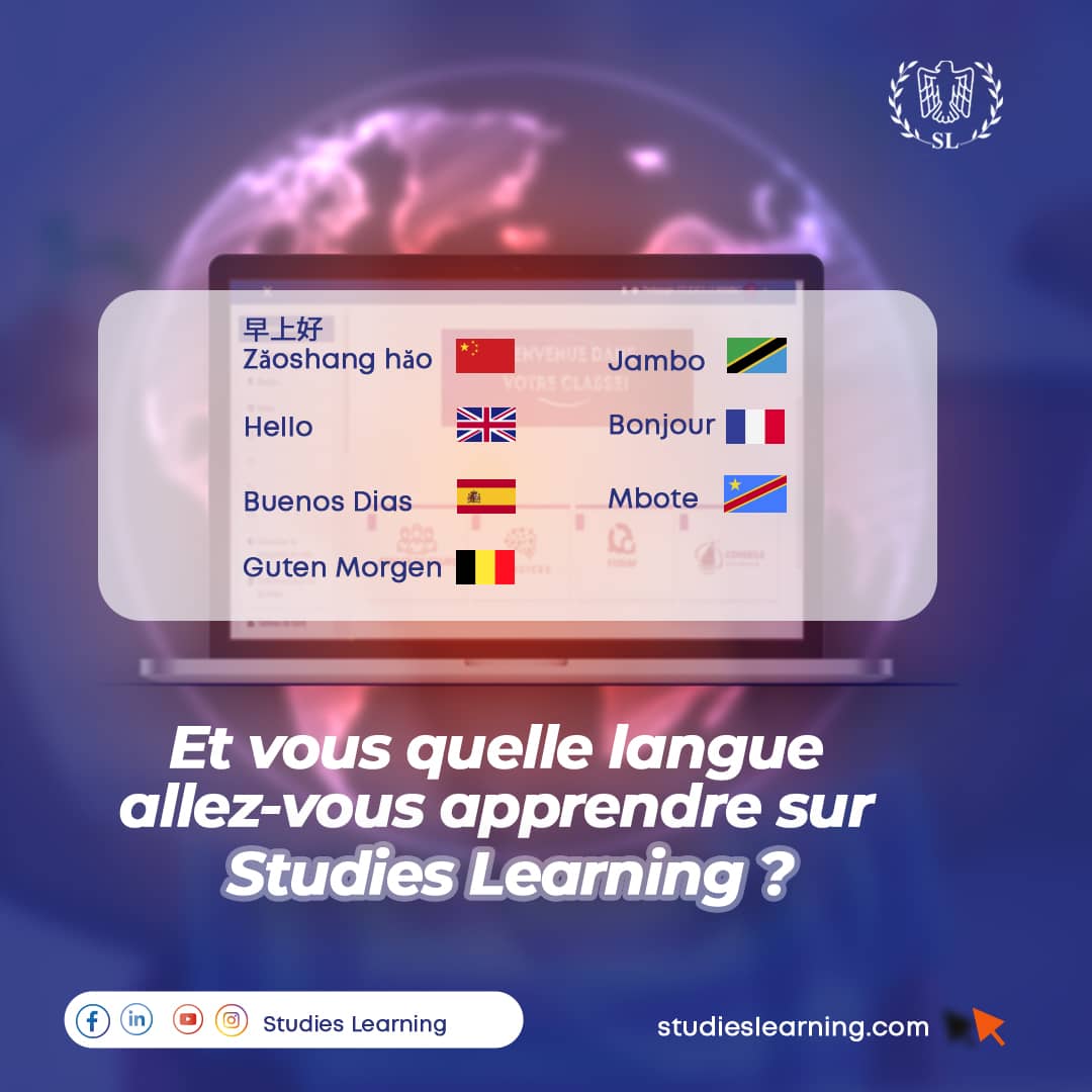 APPRENTISSAGE DES LANGUES EN E-LEARNING EN AFRIQUE - Studies Learning
