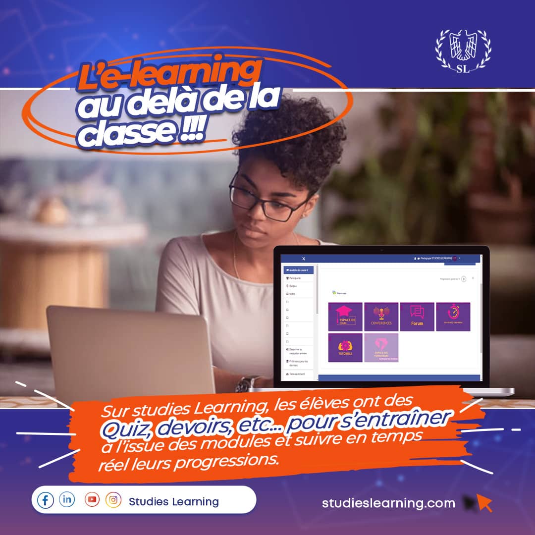 Formation en ligne, E-elarning au Togo - Studies Learning